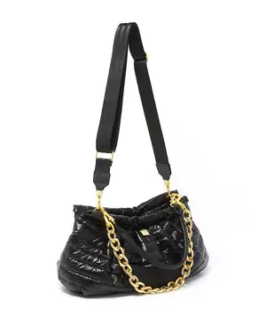 THINK ROYLN Hold Me Close Large Quilted Convertible Clutch