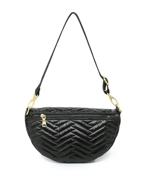 THINK ROYLN Little Runway Medium Quilted Crossbody