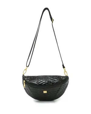 THINK ROYLN Little Runway Medium Quilted Crossbody
