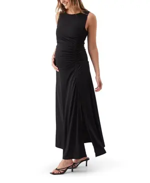 RIPE MATERNITY Erika Ruched Maternity Dress