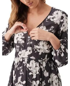 RIPE MATERNITY Drew Floral Maxi Dress
