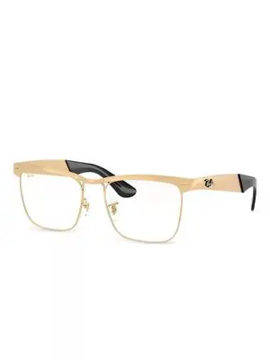 Ray-ban Wayfarer Deluxe Rectangle-frame Glasses