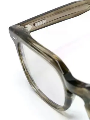 Oliver Spencer Afton Square-frame Glasses