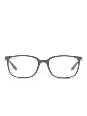 Ray-ban Rectangle-frame Clear-lens Glasses