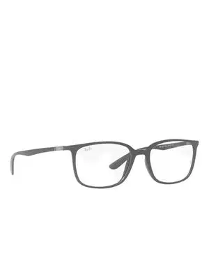 Ray-ban Rectangle-frame Clear-lens Glasses