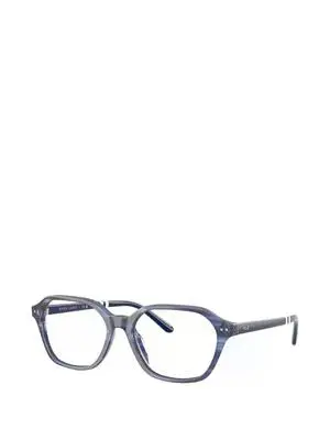POLO RALPH LAUREN EYEWEAR Geometric-frame Glasses - Blue