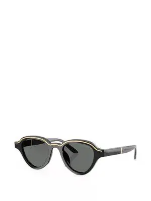 Emporio Armani Geometric-frame Sunglasses