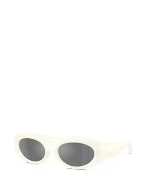 JIMMY CHOO Oval-frame Sunglasses