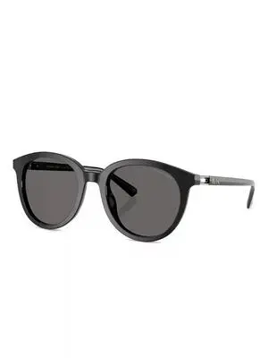 Michael Kors Big Bend Round-frame Sunglasses - Black