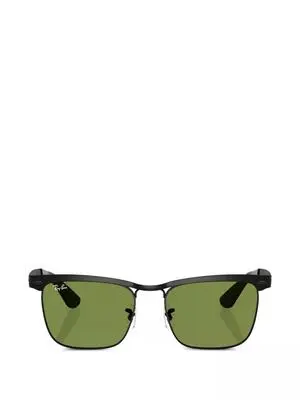 Ray-ban Wayfarer Deluxe Square-frame Sunglasses - Black