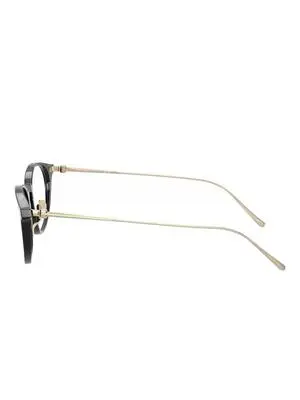 Giorgio Armani Clip-on Round Glasses