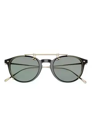Giorgio Armani Clip-on Round Glasses