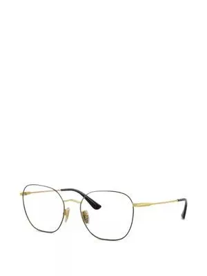 VOGUE EYEWEAR Vogue Eyewear Round Frame Eyeglasses With Gold-Tone Details Gold