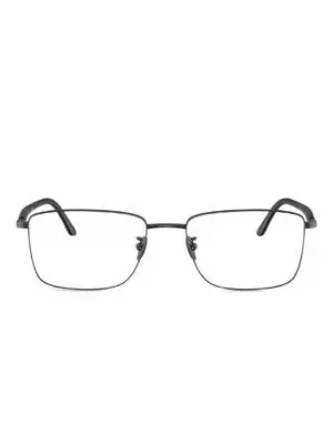 Giorgio Armani Rectangular-frame Glasses - Black