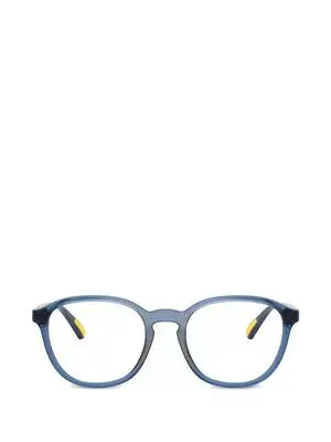 POLO RALPH LAUREN EYEWEAR Round Frame Eyeglasses - Blue