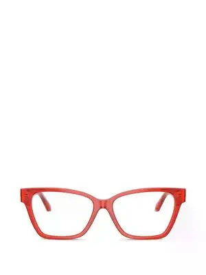 Versace Butterfly-frame Glasses - Red