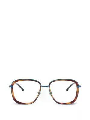 DIESEL® Tortoiseshell-effect Square-frame Glasses - Brown