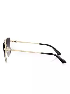 JIMMY CHOO Embellished Square-frame Sunglasses