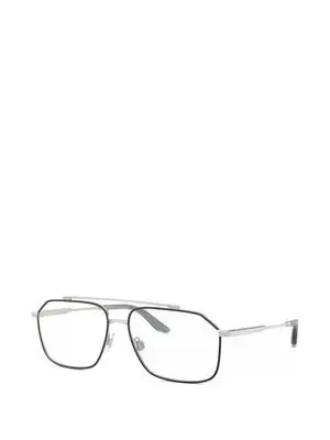 Dolce & Gabbana Geometric-frame Glasses - Black