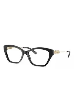 Michael Kors Makena Beach Chain-embellished Cat-eye Glasses - Black