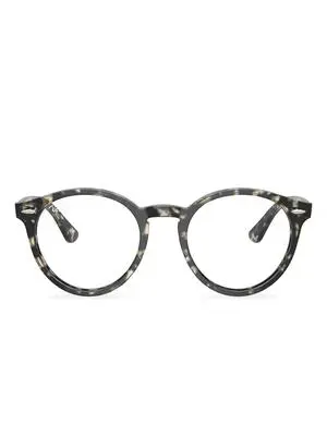 Ray-ban Larry Round-frame Glasses - Black