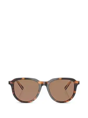POLO RALPH LAUREN EYEWEAR Square-frame Sunglasses - Brown