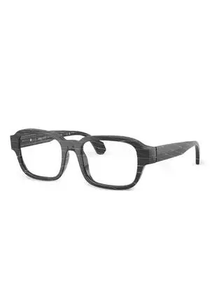 ALAIN MIKLI Acetate Square Frame Eyeglasses