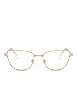 SWAROVSKI Cat-eye Frame Glasses - Gold