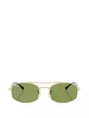 Ray-ban Rectangle-frame Sunglasses - Gold