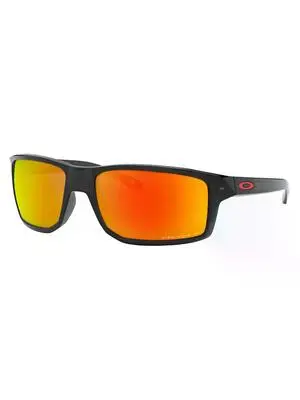 Oakley Gibston Mirrored Lenses Sunglasses - Black
