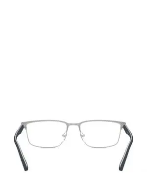 Emporio Armani Rectangle-frame Glasses - Silver
