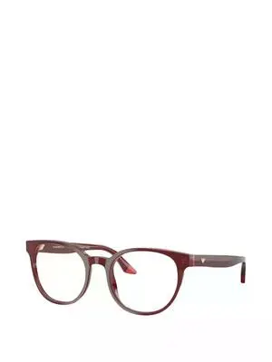 Emporio Armani Round Frame Glasses