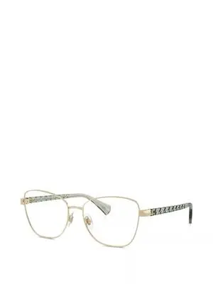 POLO RALPH LAUREN EYEWEAR Geometric-frame Eyeglasses - Gold