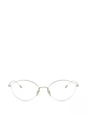 Giorgio Armani Cat-eye Frame Glasses - Silver