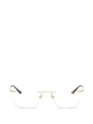 Ray-ban Rimless Titanium Glasses - Gold