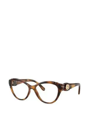 SWAROVSKI Cat-eye Glasses - Brown