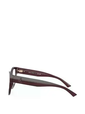 JIMMY CHOO Oval-frame Glasses