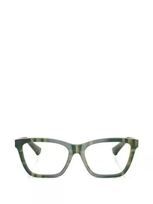 Burberry Square-frame Glasses - Green