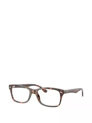 Ray-ban Tortoiseshell Rectangle-frame Glasses