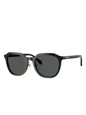 Versace Round-frame Sunglasses - Black