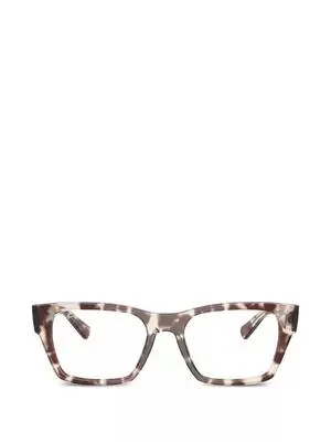 Ray-ban Rectangle-frame Glasses Brown