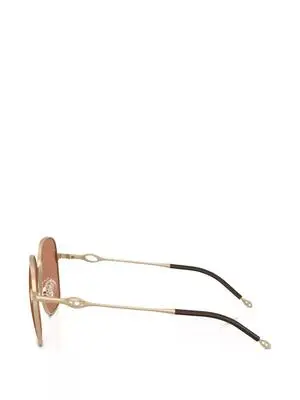 DIESEL® Square-frame Sunglasses - Gold