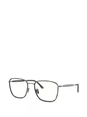 Giorgio Armani Square-frame Glasses - Brown
