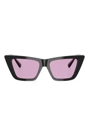 JIMMY CHOO Jc5028 Cat-eye Sunglasses - Black