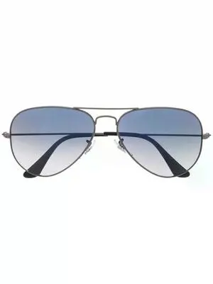 Ray-ban Sonnenbrille Aviator-frame Sunglasses - Black