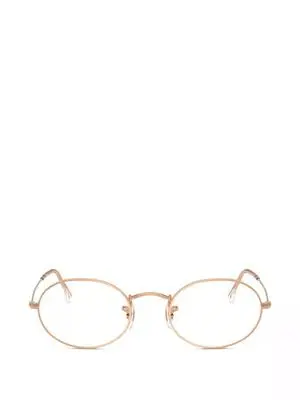 Ray-ban Arista Oval-frame Glasses - Pink