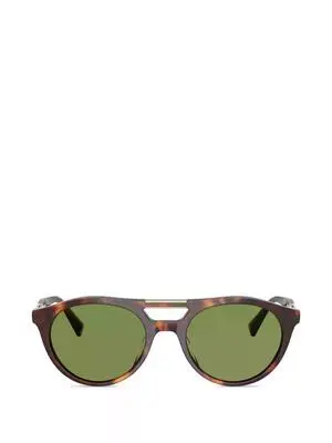 Brunello Cucinelli Round-frame Sunglasses - Brown