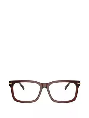 Michael Kors Ottawa Rectangle-frame Glasses - Brown