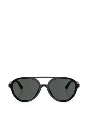 JIMMY CHOO Pilot-frame Sunglasses - Black