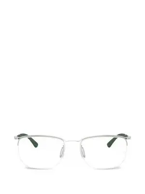 Ray-ban Rectangle-frame Glasses - Silver
